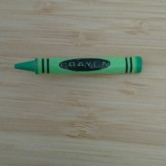 Vintage | Jewelry | Vintage Green Crayola Crayon Lapel Pin 98s | Poshmark
